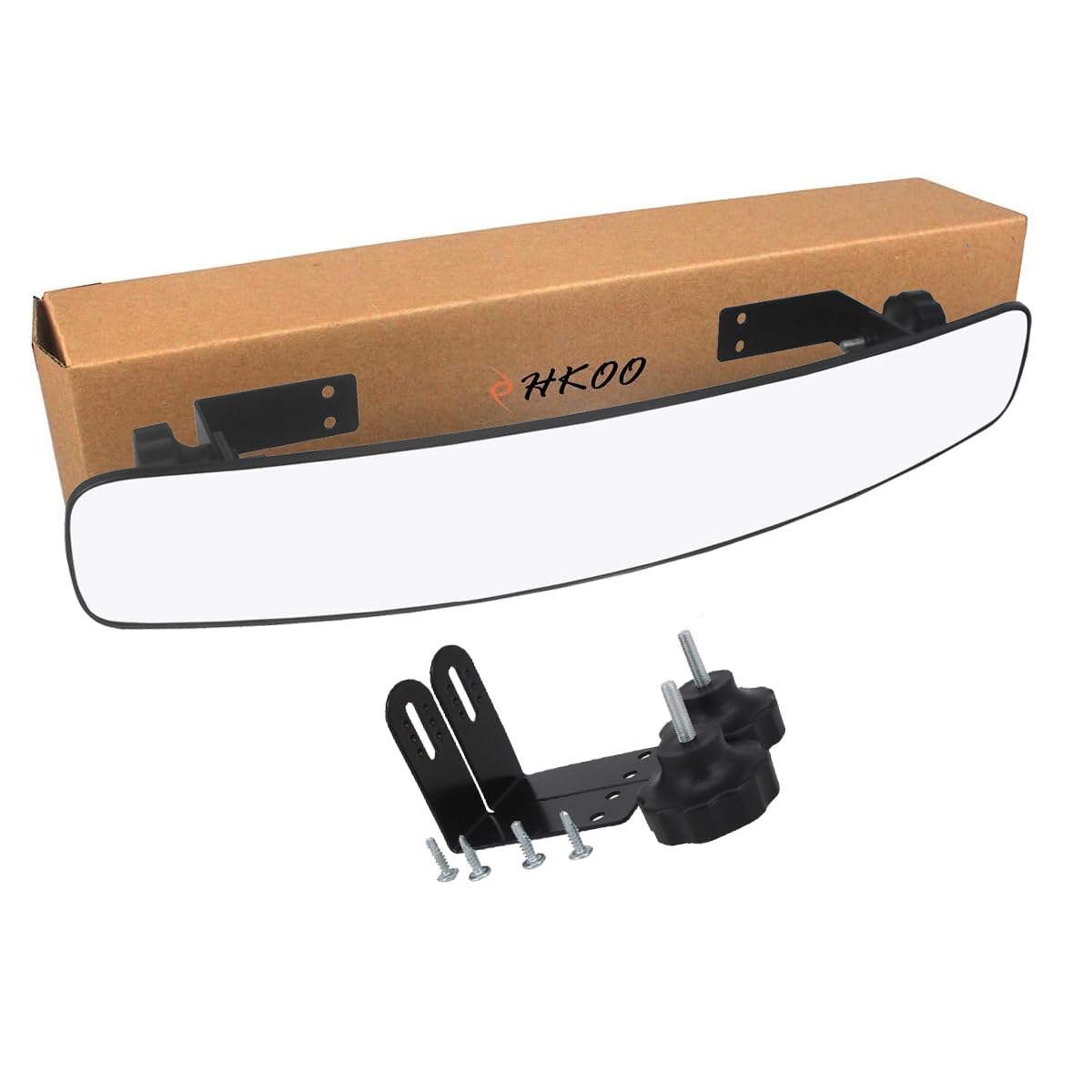 HKOO Extra-Wide Golf Cart Rear View Mirror | Golf Cart Shop