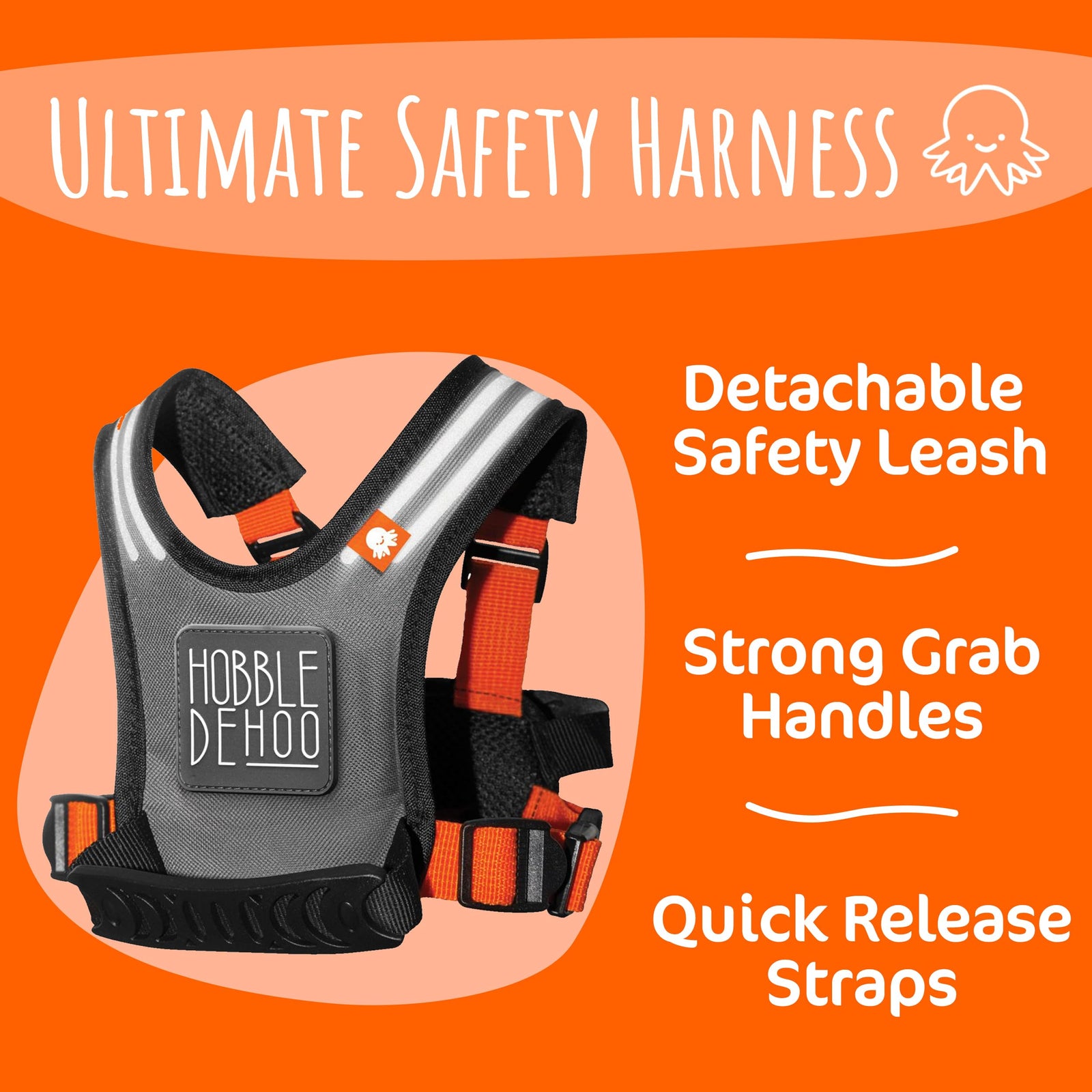 Hobble De Hoo Kids Safety Harness Golf Carts – Ages 2 to 7