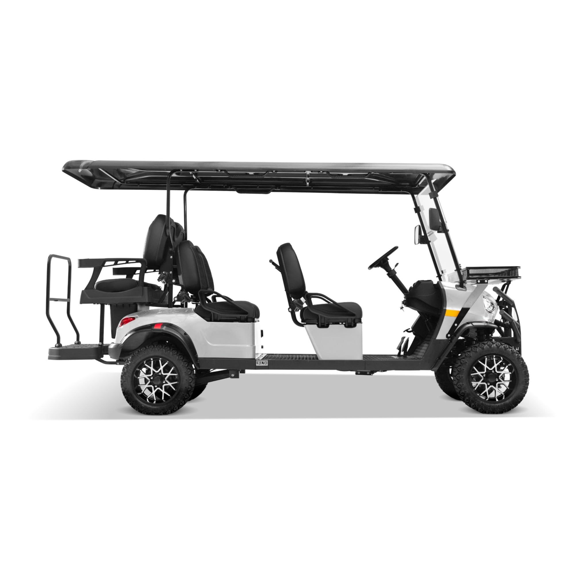 Kandi 6-Seat Electric Golf Cart with Power Steering