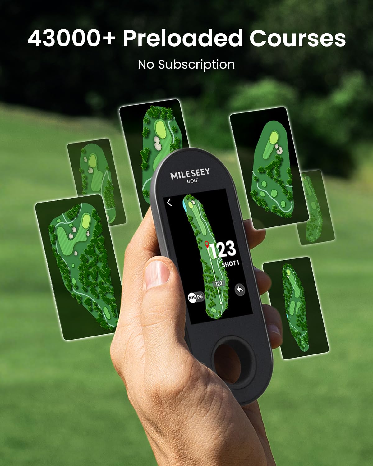 MILESEEY GeneSonic Pro GPS Golf Speaker