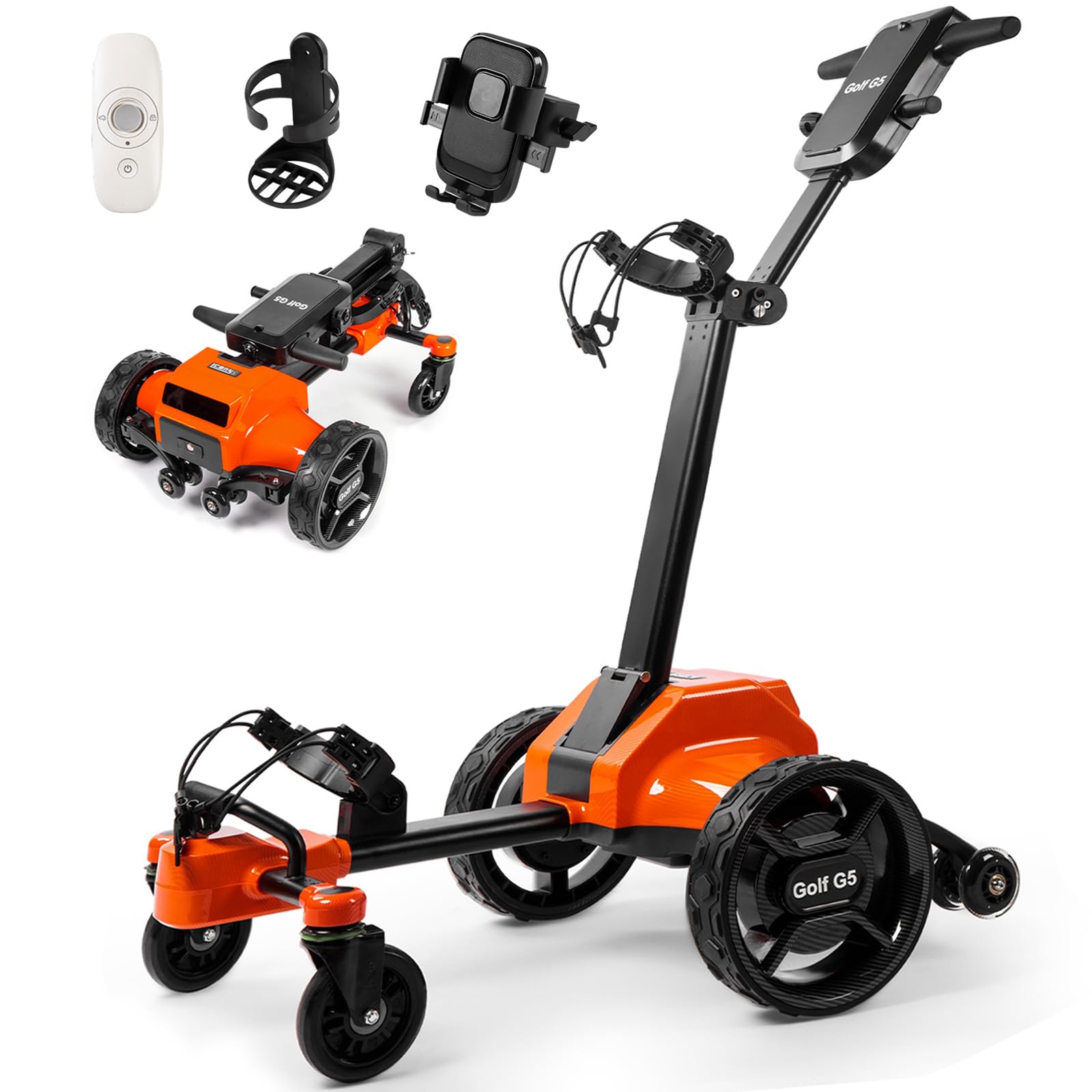 Tianhong G5 Smart Electric Golf Push Cart with Auto-Follow